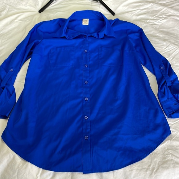 Faded Glory | Tops | Faded Glory 0 Polyester Longsleeve To 34 Sleeve ...